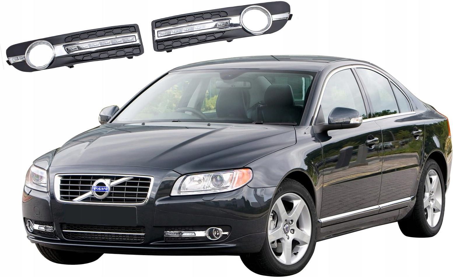 INNY VOLVO S80 2009-2013 ŚWIATŁA JAZDY DZIENNEJ LED DRL 5905226007947 ...