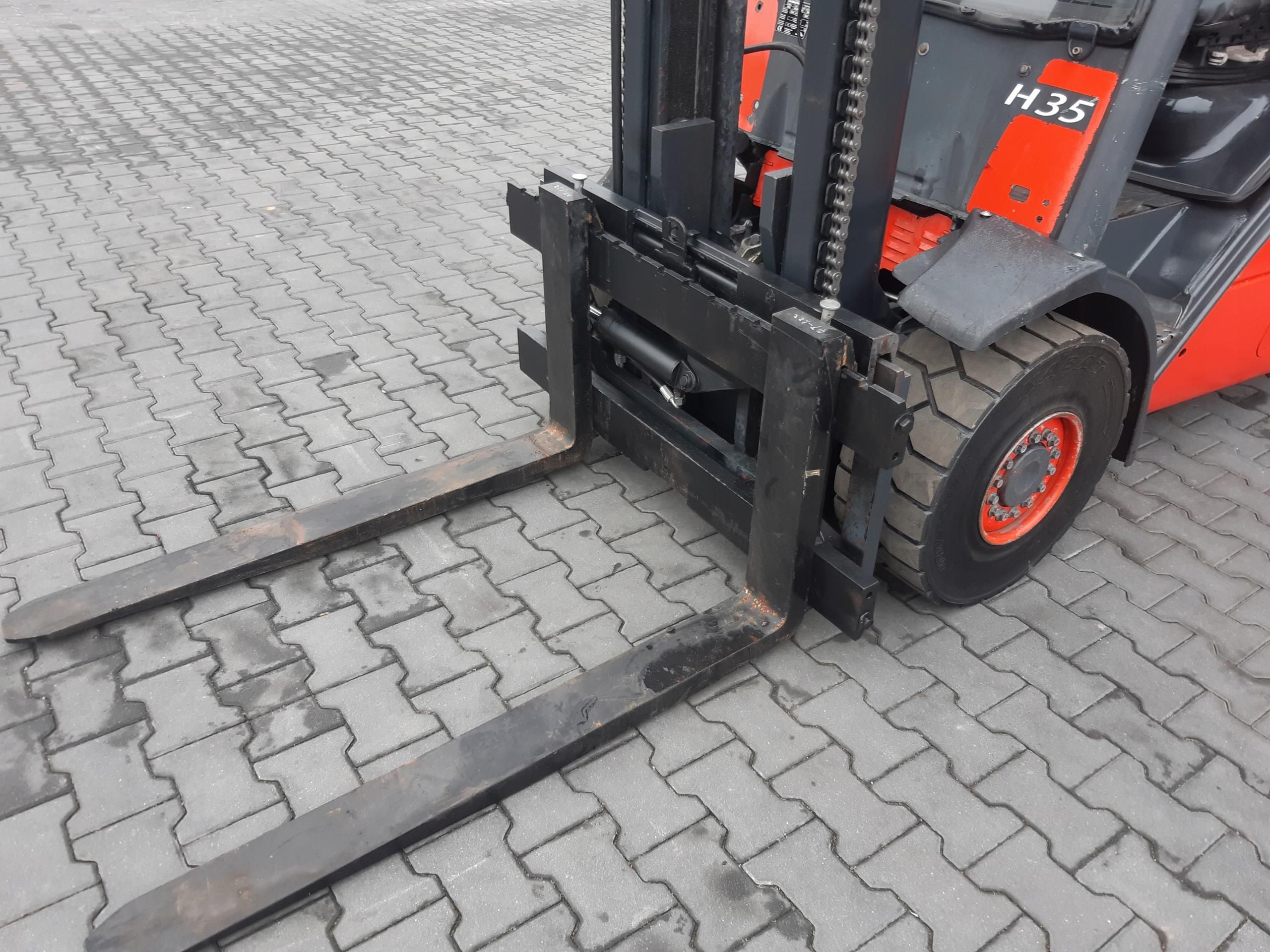 WÓZEK WIDŁOWY LINDE H 35D 393 - Opinie i ceny na Ceneo.pl