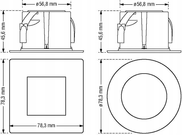 Dpm Lampka schodowa Led z czujnikiem ruchu 230V (YCB178WPIR) - Opinie i ...