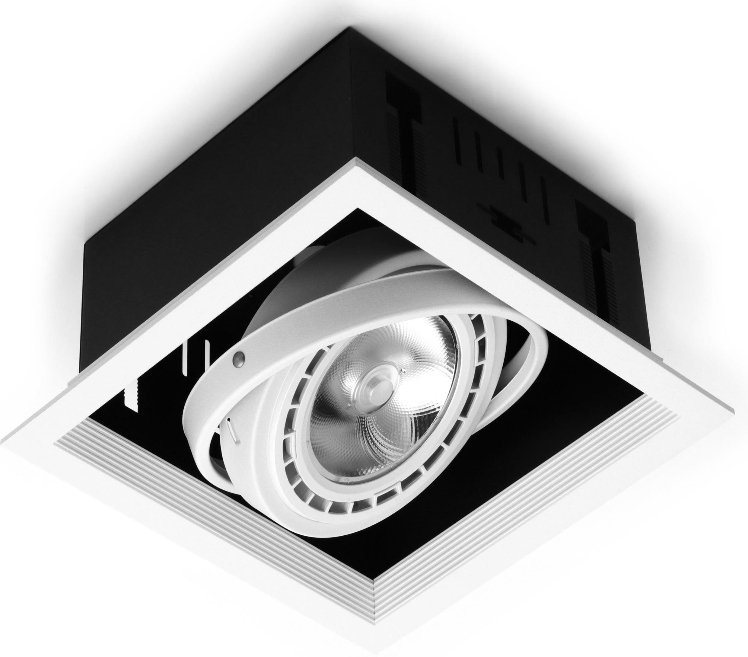 Smartled Lampa Oprawa Wpuszczana Halogenowa AR111 Downlight (AT11W ...
