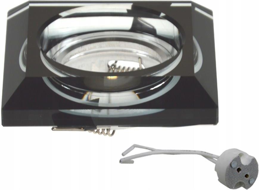 Brolux Oprawa Sufitowa Szklana Kwadratowa MR16 (12476) - Opinie i ...