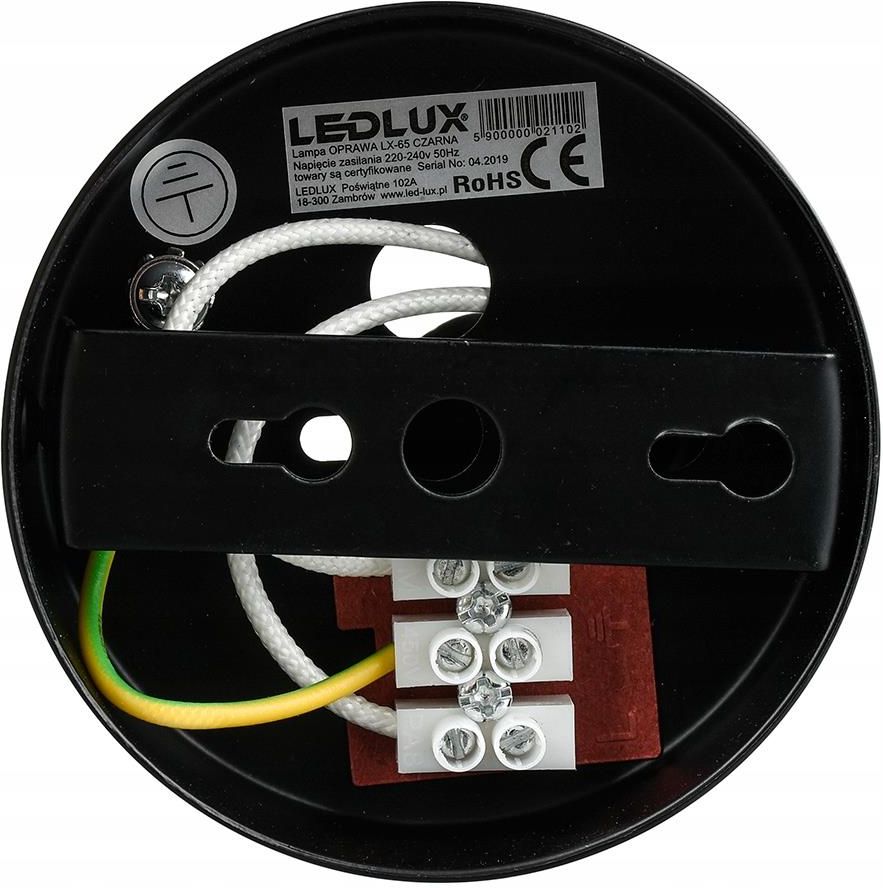 Ledlux Oprawa Natynkowa Halogenowa Tuba Led Ruchoma +GU10 (LX65BLACK ...