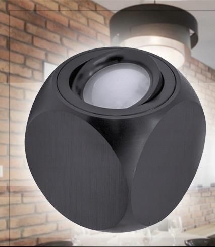 Brolux Oprawa Halogenowa natynkowa ruchoma + GU10 okrągła (9498 ...