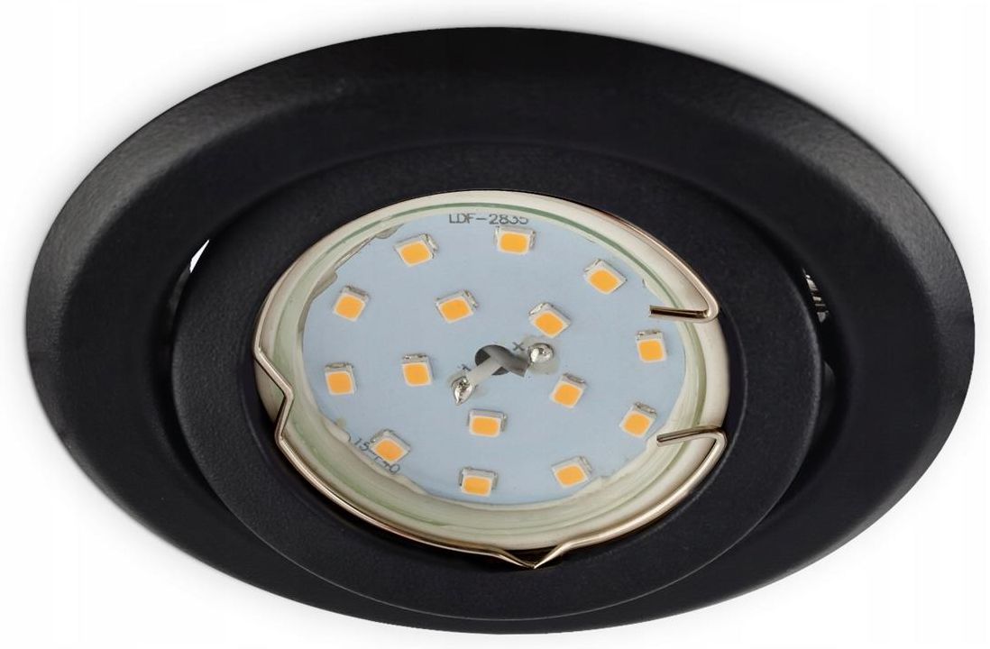 Kobi Oczko Sufitowe Halogen Oprawa Ruchoma Mat Czarna - Opinie i atrakcyjne ceny na Ceneo.pl