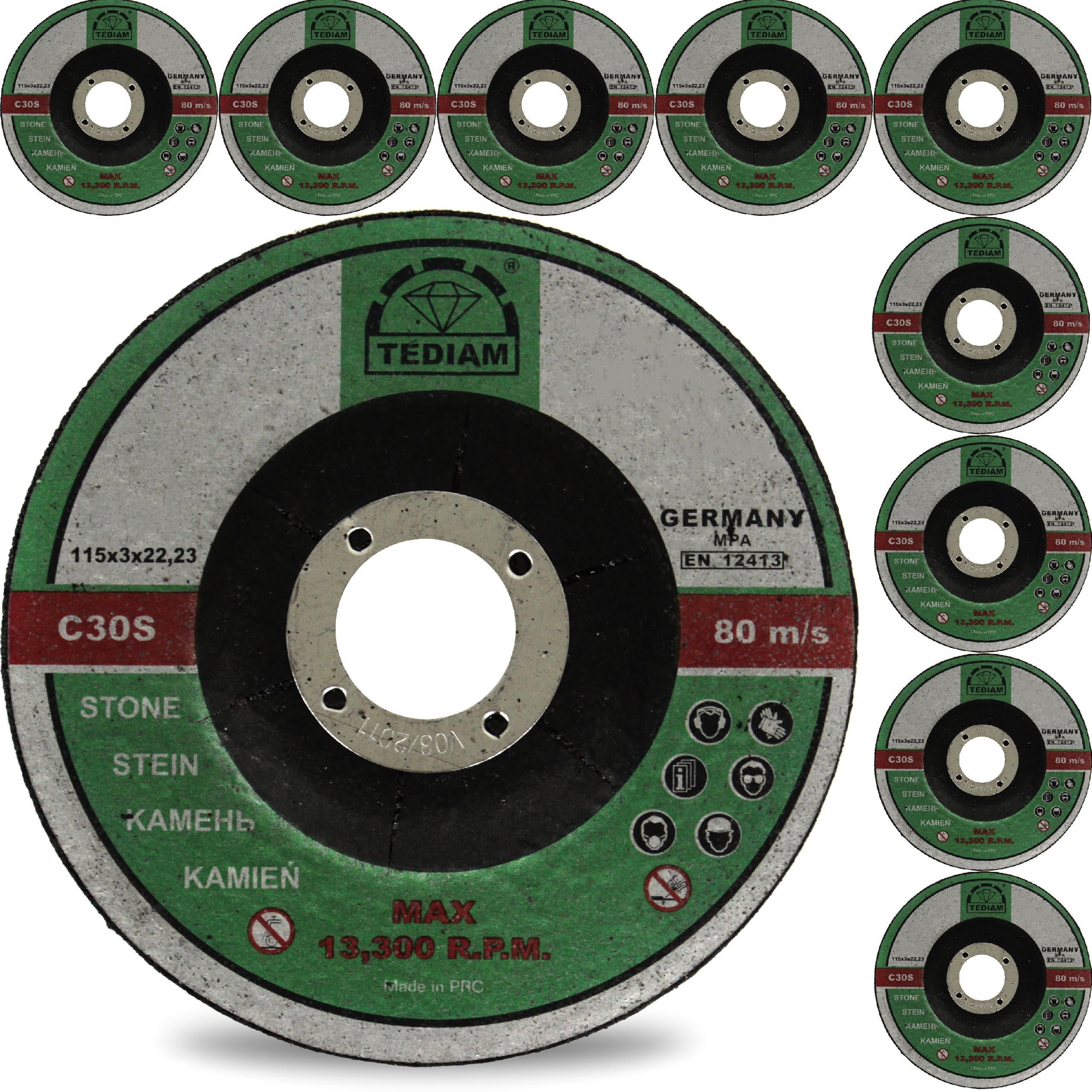 Tarcza tnąca Tediam Tarcza Do Cięcia Betonu Kamienia 115x3,0 - Opinie i ceny na Ceneo.pl