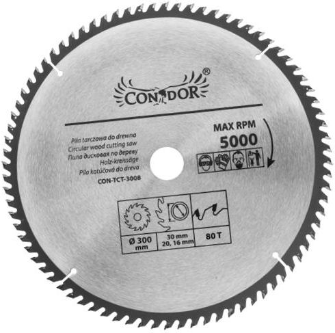 Tarcza tnąca Drl Piła Tarczowa Do Drewna 300x30 80T Widiowa - Opinie i ...