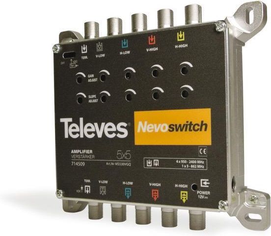 Televes Wzmacniacz 5X5 F 27/25Db 714509 (17373) - Opinie i ceny na Ceneo.pl