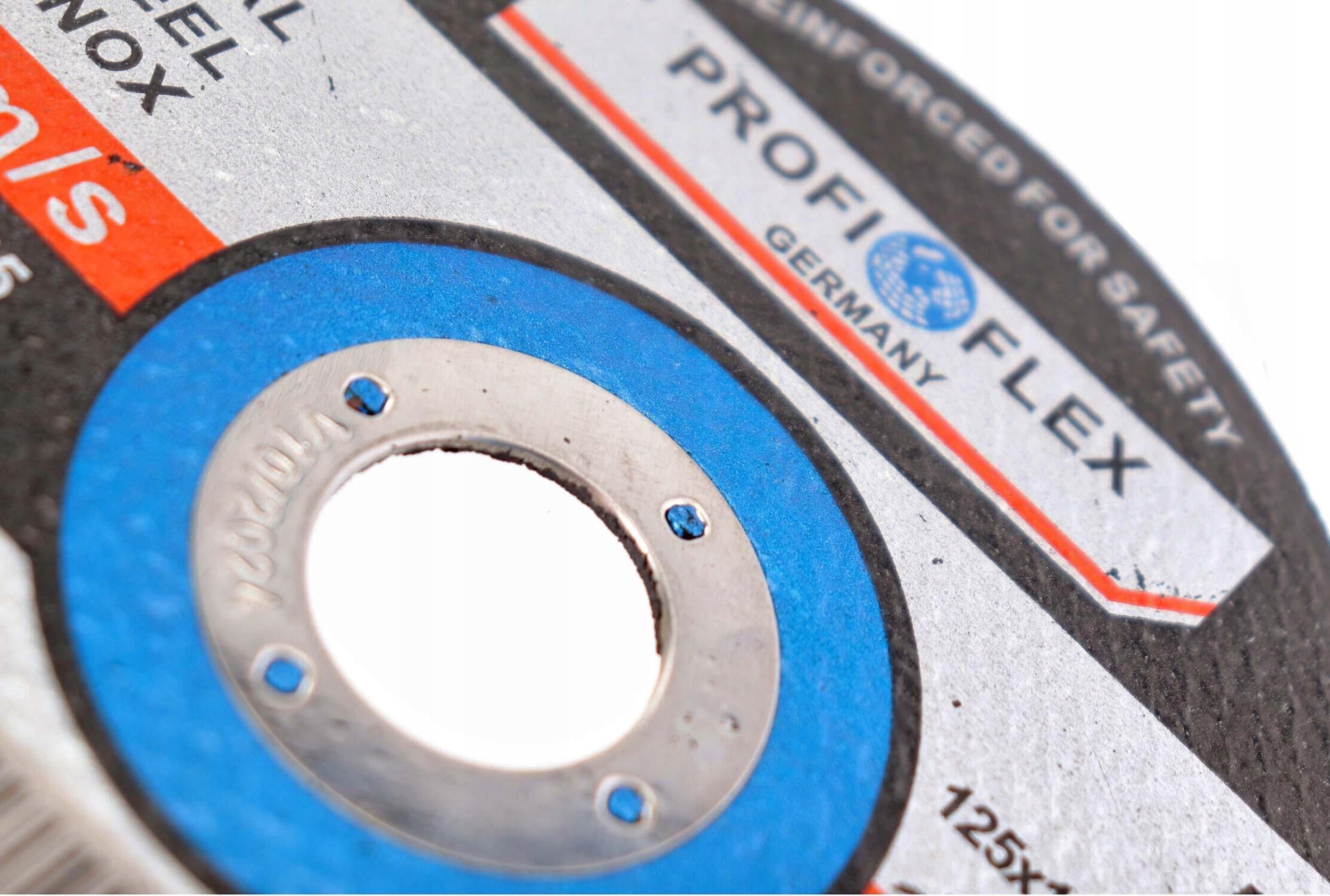Tarcza tnąca Profi-Flex 50 x Tarcza Cięcia Metalu Inox Stali 125 1,0mm - Opinie i ceny na Ceneo.pl