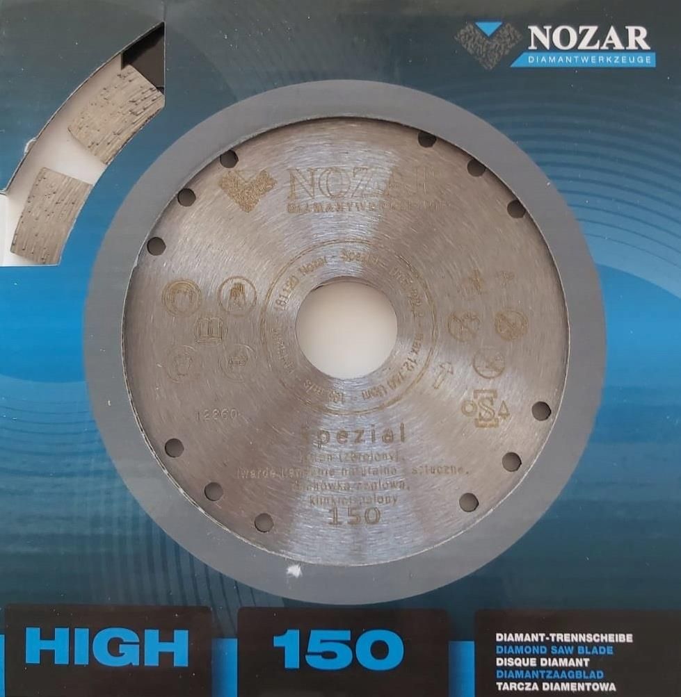 Tarcza diamentowa Nozar Tarcza Diamentowa Do Betonu Spezial 150Mm ...
