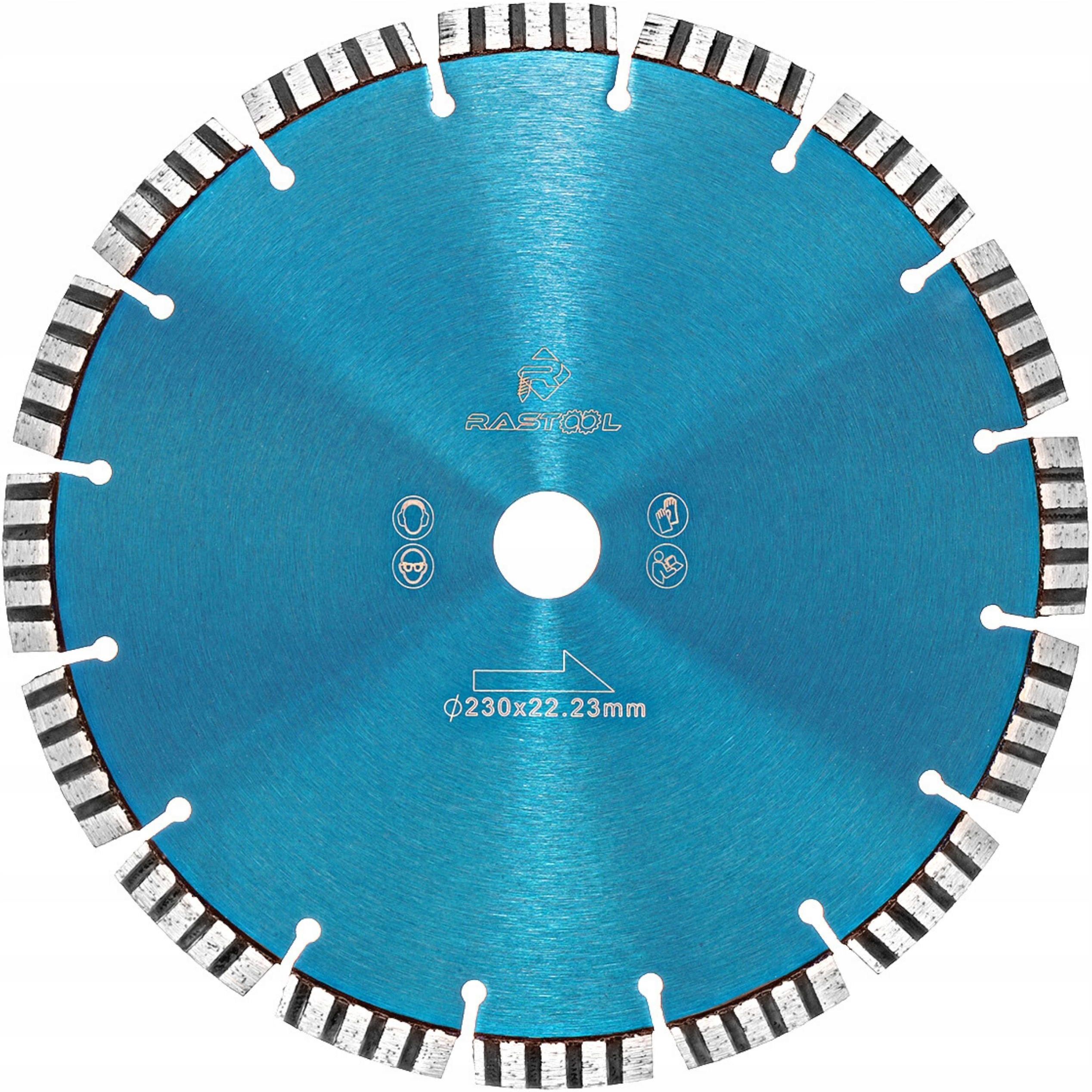 Tarcza diamentowa Rastool Tarcza Diamentowa 230Mm Pro Beton Zbrojony ...
