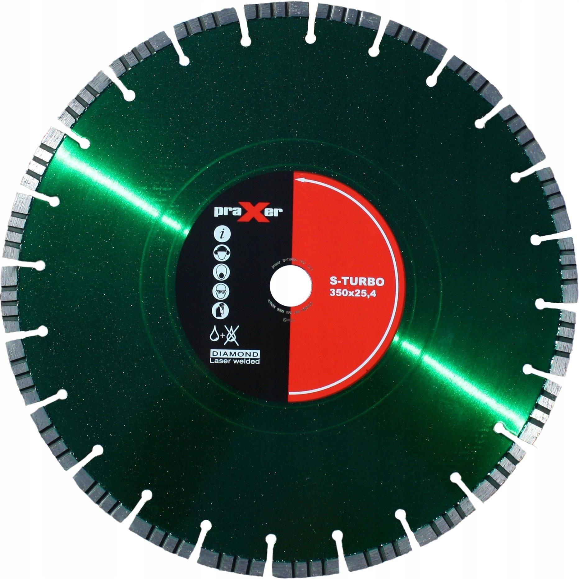 Tarcza diamentowa Praxer Tarcza Diamentowa Do Cięcia Betonu S-Turbo ...