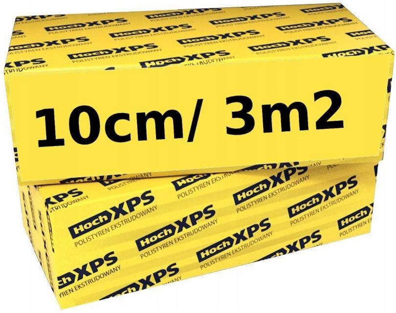 HOCH XPS STYRODUR STYROPIAN EKSTRUDOWANY 10CM 3M2 FREZ ...