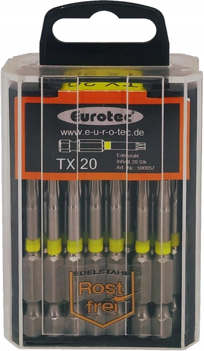Eurotec Bit Tx20 Tx-Lang-Bit Ze Stali Szlachetnej 500057 - Opinie i ...