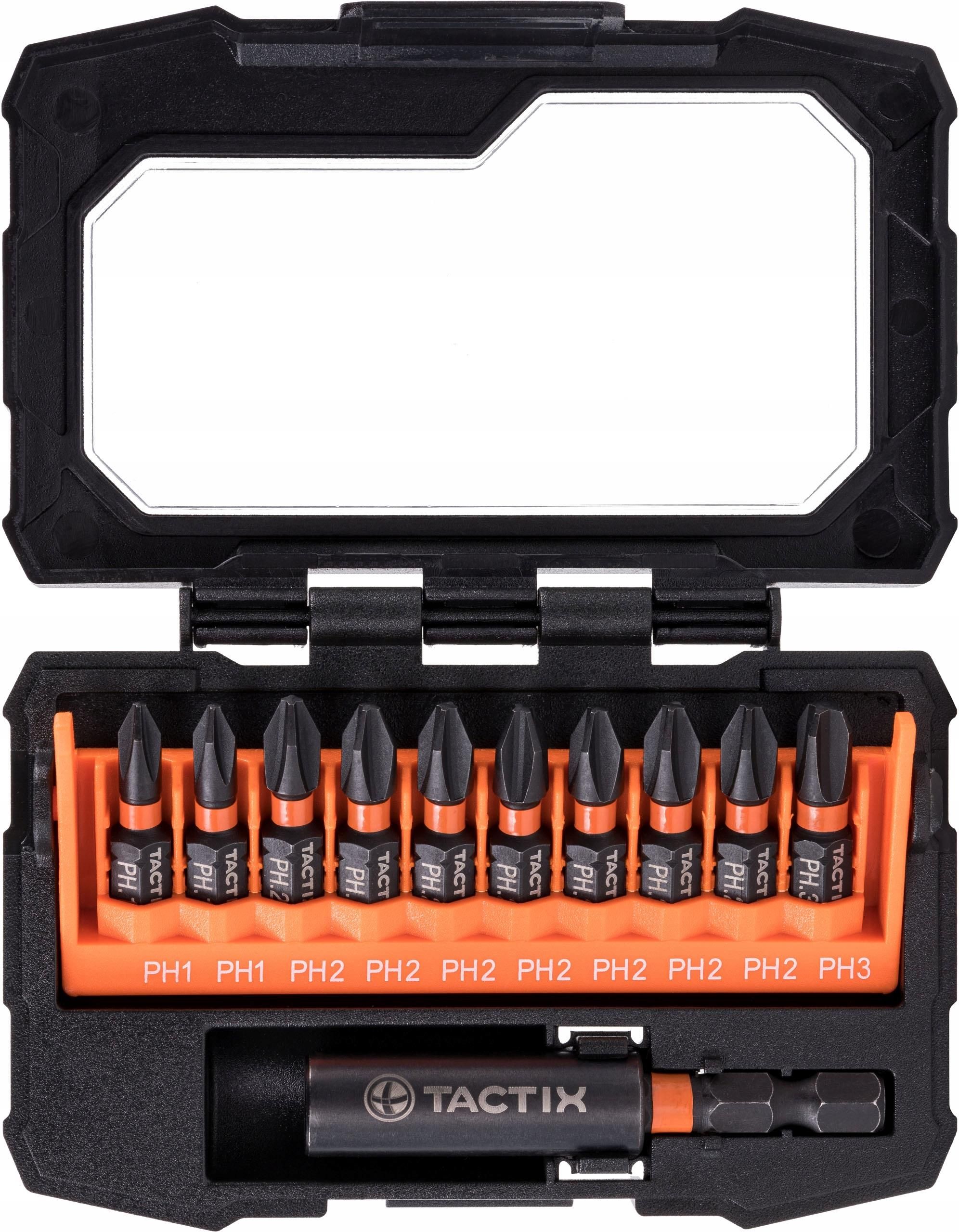 Tactix Zestaw Bity Udarowe Ph Adapter 11szt. 455871 - Opinie i ceny na ...