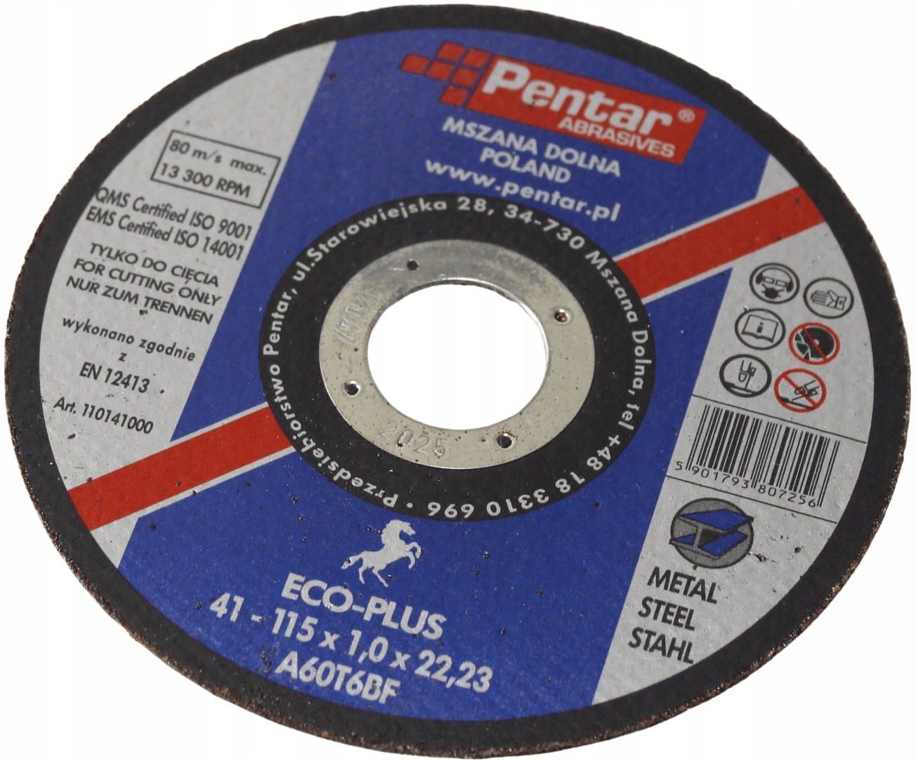 Pentar Tarcza 115X1Pentar Op25szt. 1115125 - Opinie i ceny na Ceneo.pl