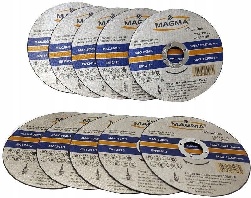 Magma 5 Tarcz Do Cięcia Stali Metal 125x1 Flex Diax - Opinie i ceny na ...