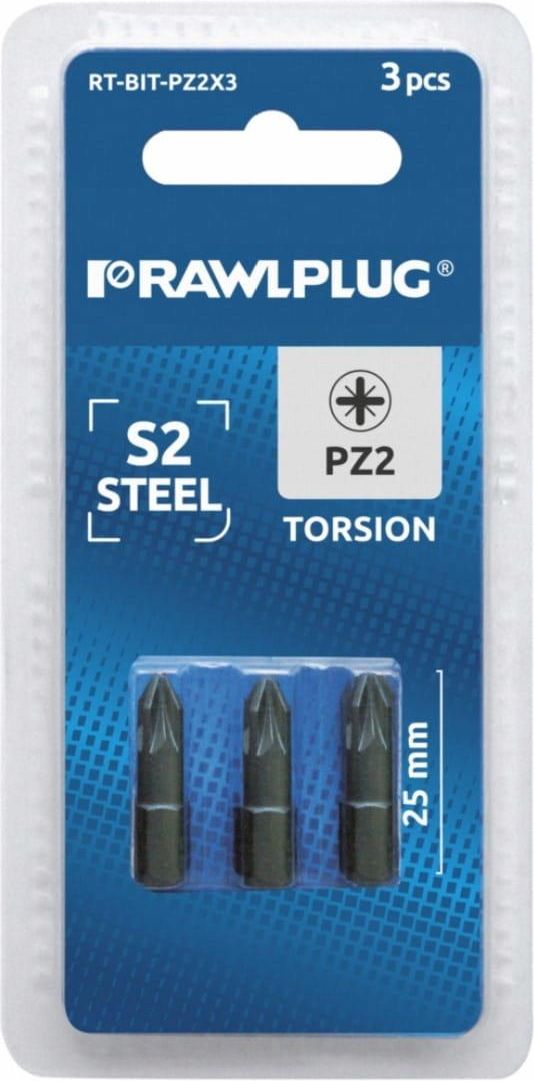 Rawlplug R-bit Groty torsion Pz 2 25 mm 3 sztuki - Opinie i ceny na ...