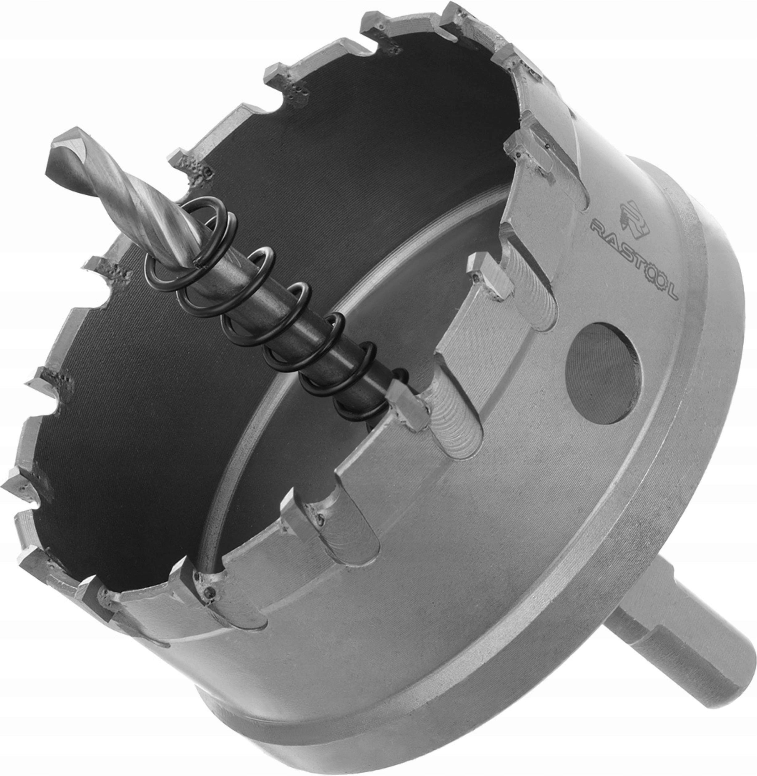 Otwornica Rastool Otwornica Widiowa Wiertło Do Metalu Inox 75Mm Pro ...