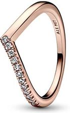 Pandora Timeless Wish Half Sparkling Ring 182394C01-56, Metal, cyrkonia ...