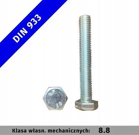 ŚRUBA M 6×20-8.8 OC.B DIN 933 500SZT. DIN933M620 - Opinie i ceny na ...