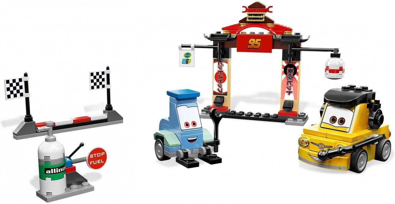 LEGO Cars 8206 Stanowisko postojowe w Tokio - Ceny i opinie - Ceneo.pl