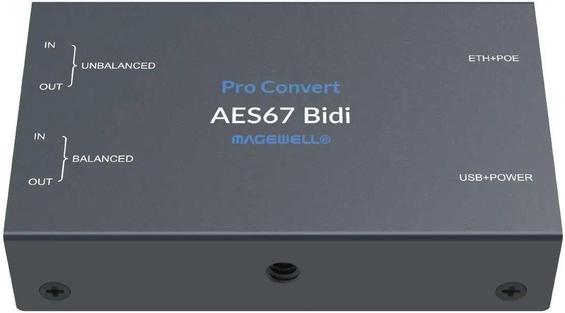 Magewell Pro Convert AES67 BIDI (64240) , Wieloformatowy enkoder ...