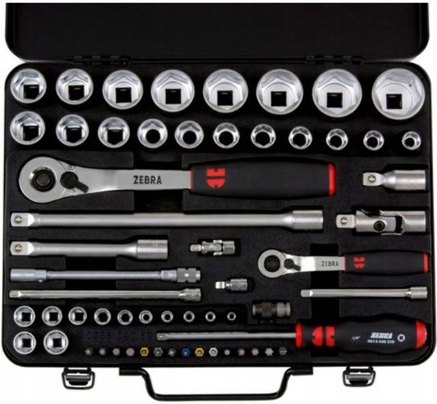 Zestaw narzędziowy Wurth Zestaw Kluczy Nasadowych 1/2 1/4 Cala 56el. 9651756 - Opinie i ceny na ...