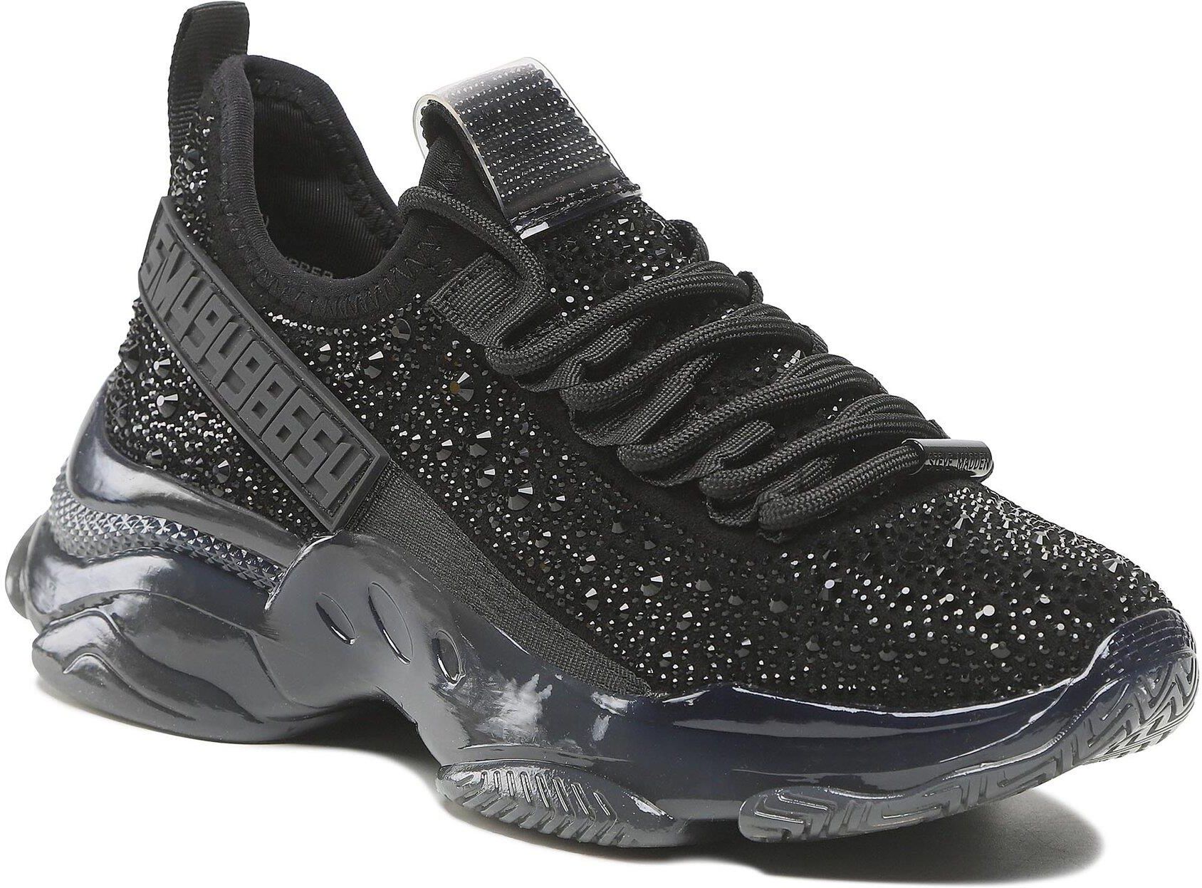 Steve Madden Sneakersy Maxima-R SM11001807 Czarny - Ceny i opinie ...