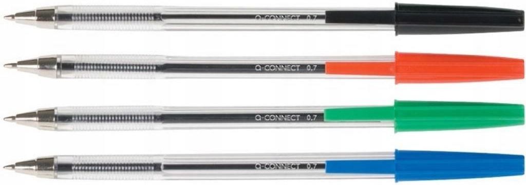 Q-Connect Długopis Qconnect 0 7 Mm (Opak. 20 Szt.) Zielony (KF34045 ...