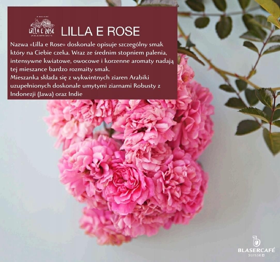 Kawa Blaser Cafe Ziarnista Blasercafe Lilla E Rose 250g - Ceny i opinie ...