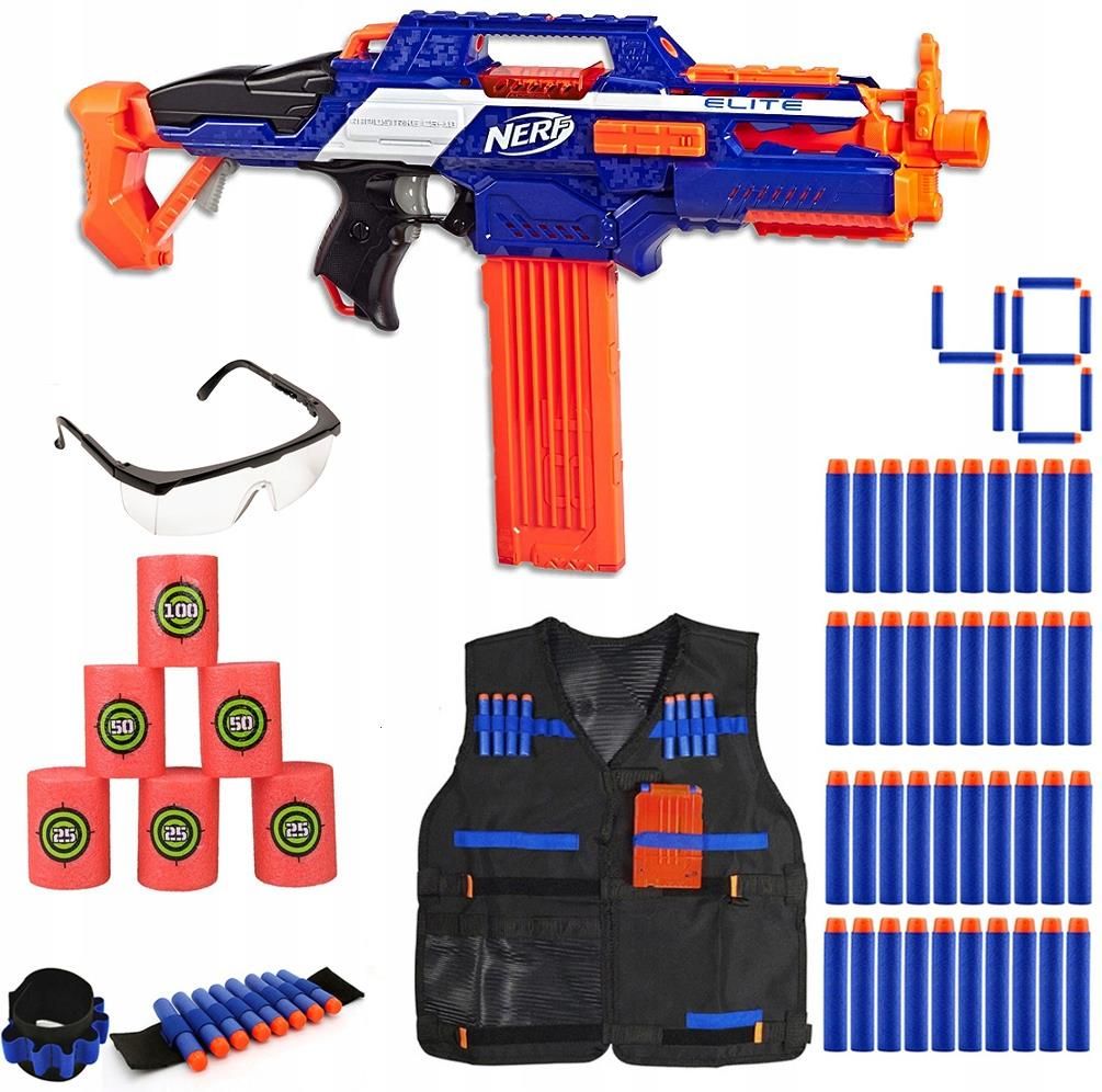 Nerf N-Strike Elite Rapidstrike Cs-18 Megapack - Ceny i opinie - Ceneo.pl