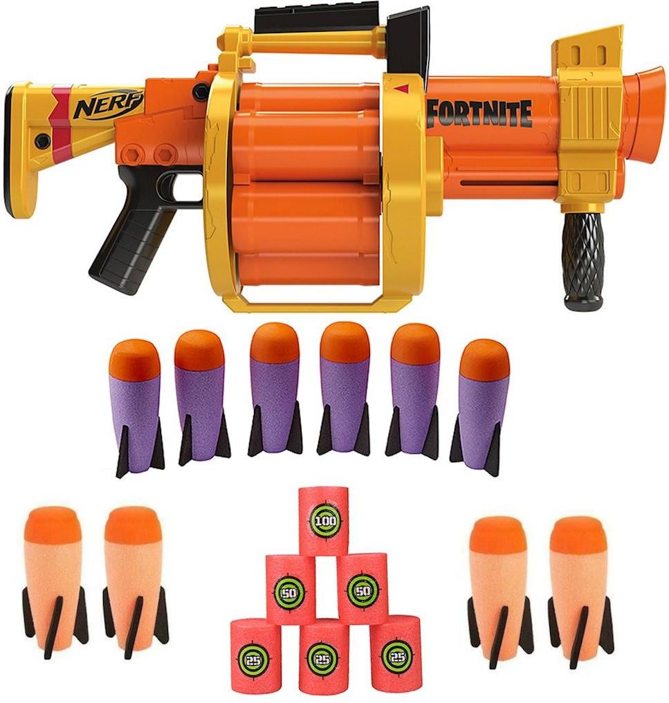 Nerf Fortnite Gl E8910 + 4 Rakiety Cele - Ceny i opinie - Ceneo.pl