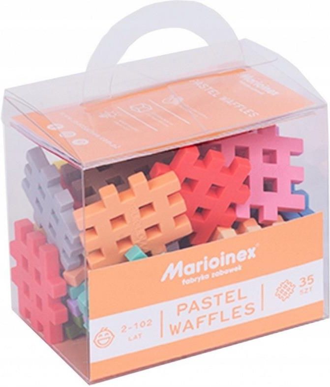 Marioinex Klocki Wafle Waflowe Gofry Konstrukcyjne - ceny i opinie ...
