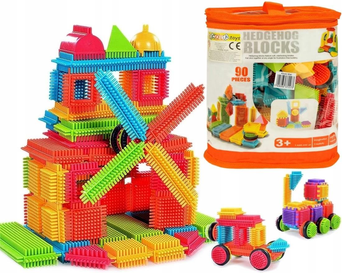 Nicola Toys Zestaw Klocki Konstrukcyjne Jeżyki Wafle 90Ele - ceny i ...