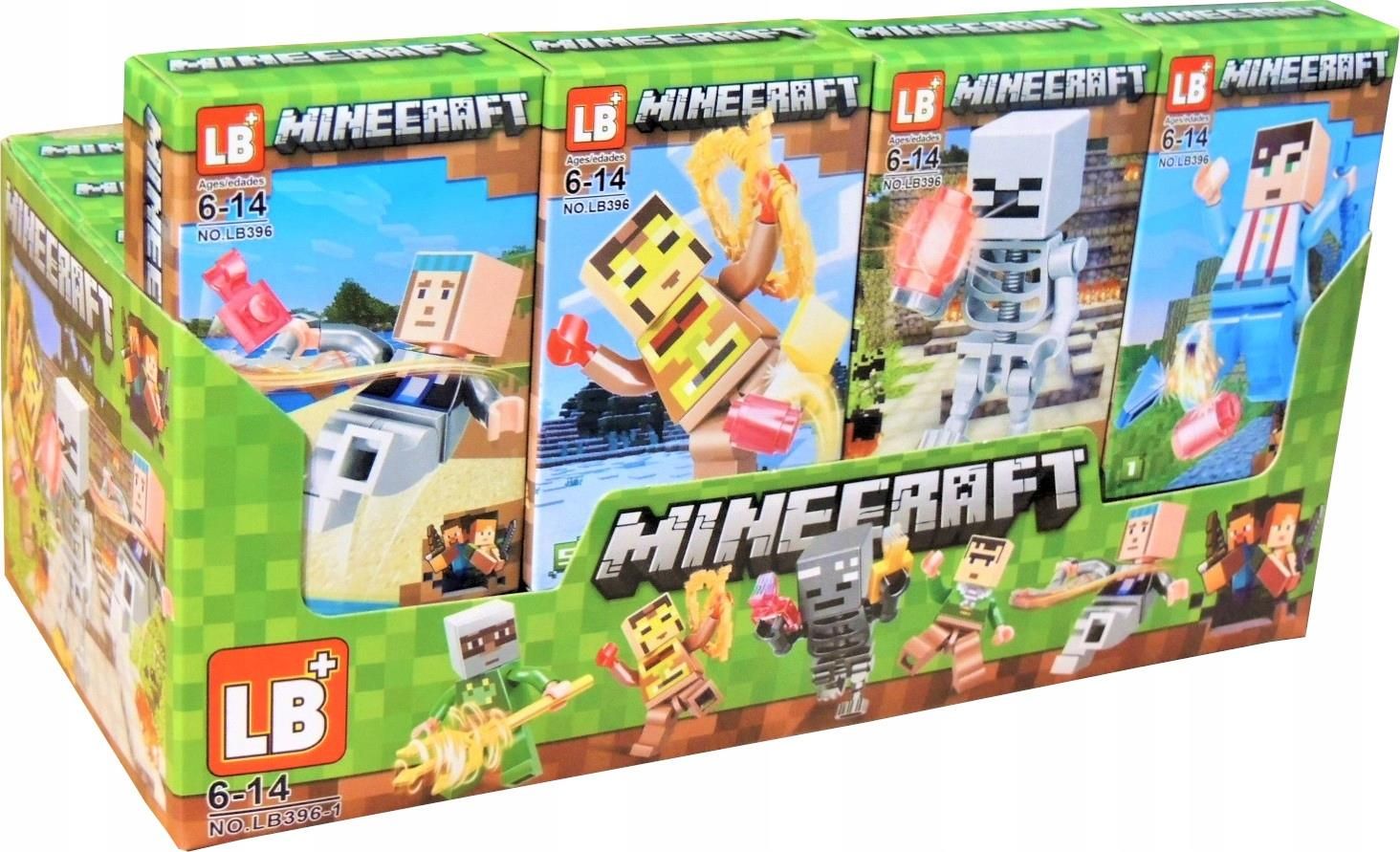 Bela Figurki Minecraft Zestaw Figurek 16Szt. Klocki - ceny i opinie ...