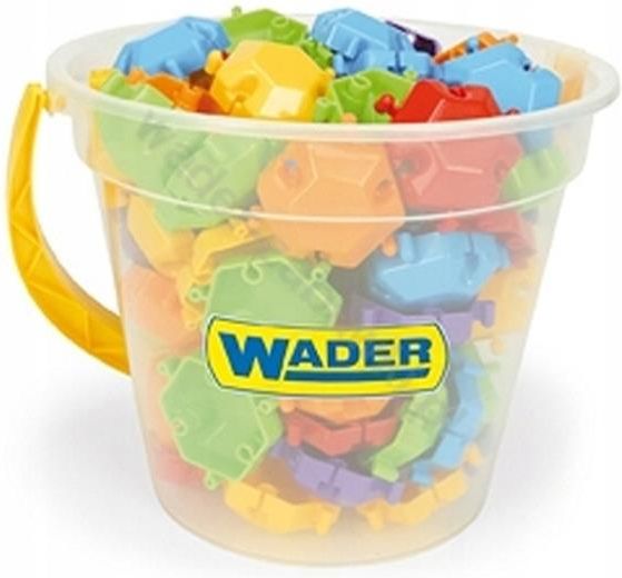 Wader Klocki Edukacyjne Wiaderko 48El. - ceny i opinie - Ceneo.pl