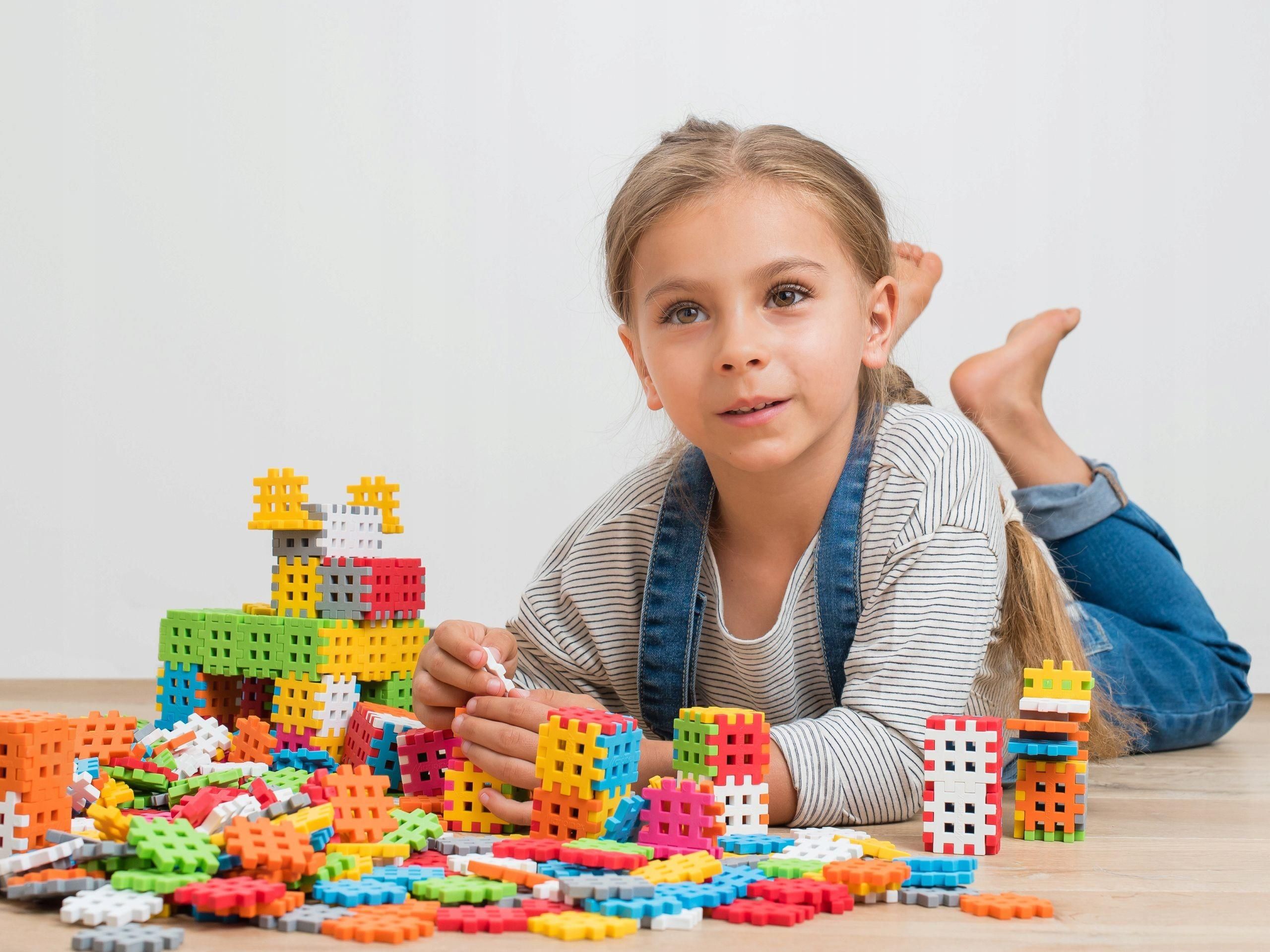 Marionex Klocki Mini Wafle Edukacja Karty Pracy Zabaw 500 - ceny i ...