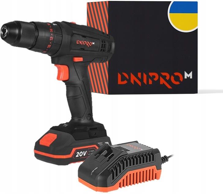 Wiertarko-wkrętarka Dnipro-M Cd-200Th+Akum+Ładow. 49129000 - Opinie i ceny na Ceneo.pl