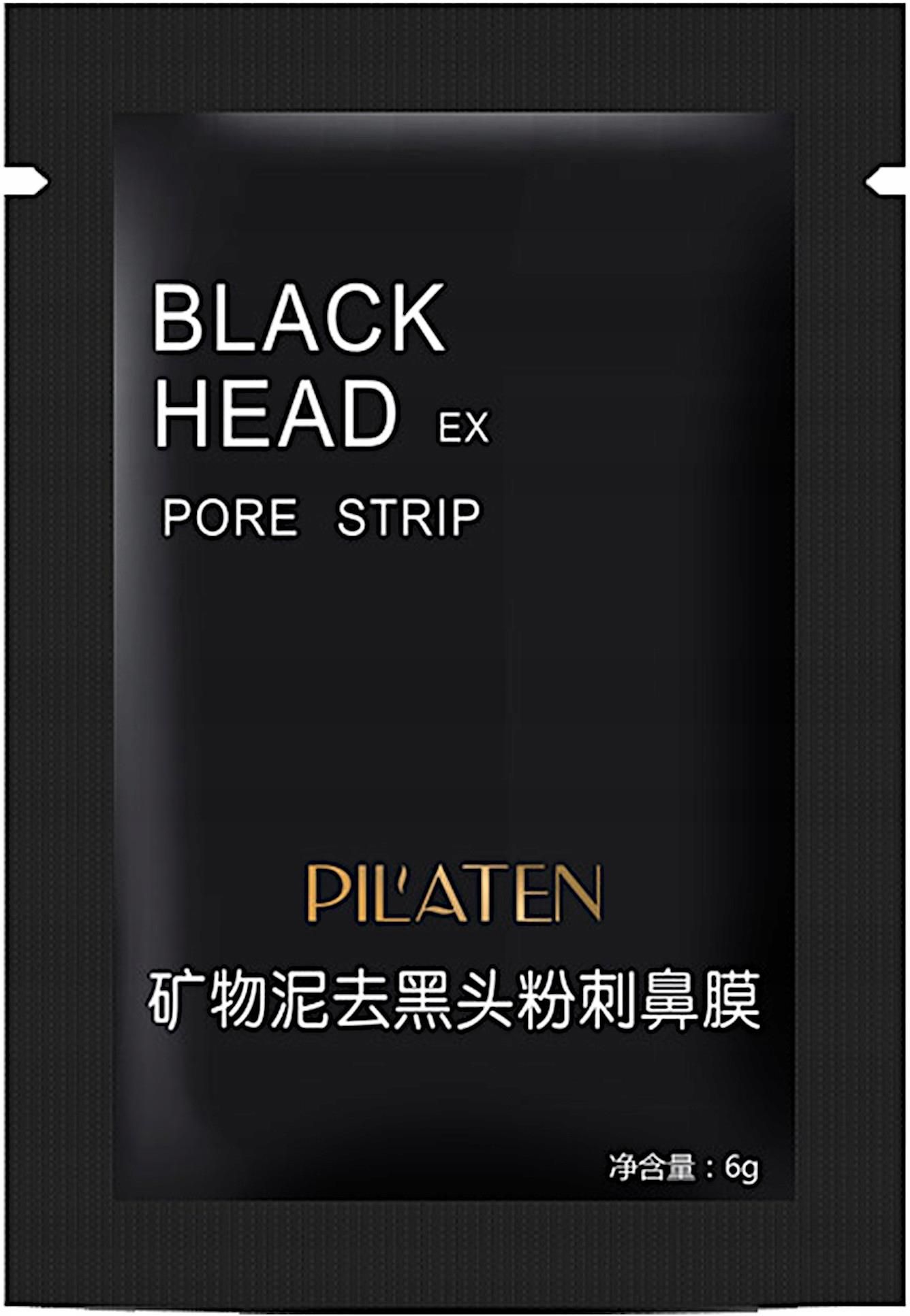Maseczka Pilaten Black Mask Czarna Maska Peel Off 5 Sztuk - Opinie i ...