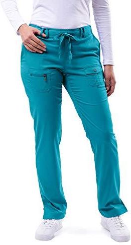 Adar Uniforms Pro Damskie Kittel Medyczne Spodnie Skinny Yoga P4100T ...