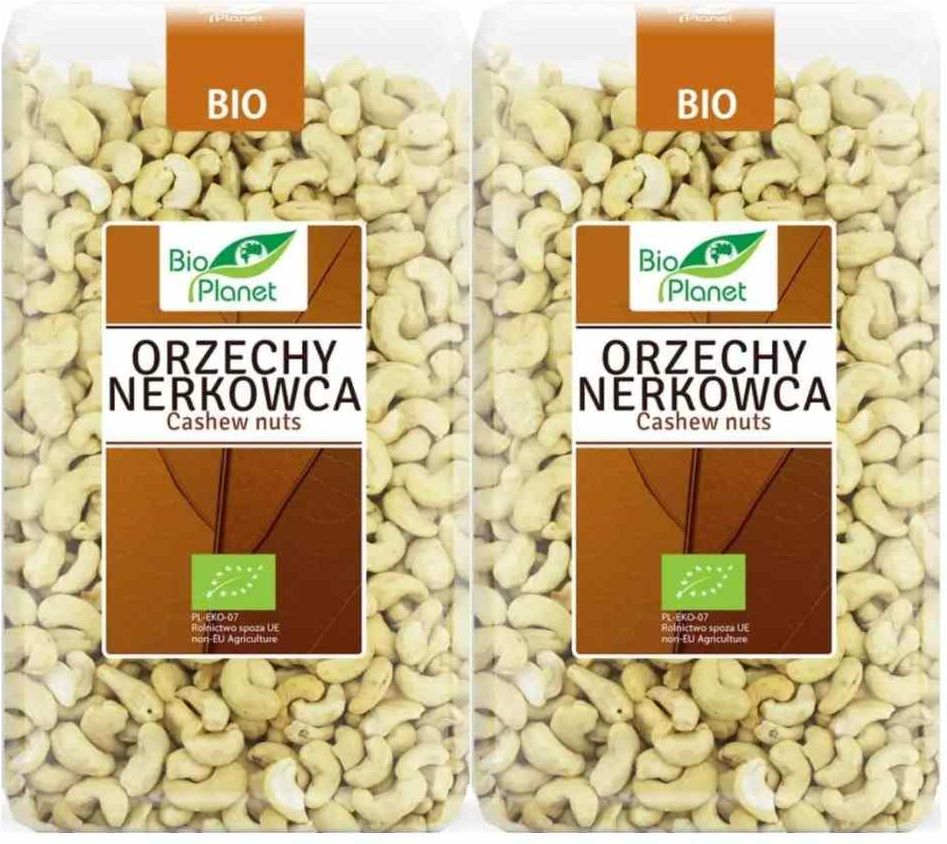 Bio Planet Orzechy Nerkowca 2x1kg - Ceny i opinie - Ceneo.pl