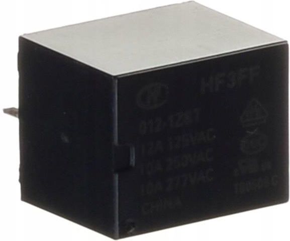 Bezpiecznik HONGFA PRZEKAŹNIK 12V DC 1X10A JQC/HF3FF-012-1ZS 1P HONGF 3343100 - Opinie i ceny na ...