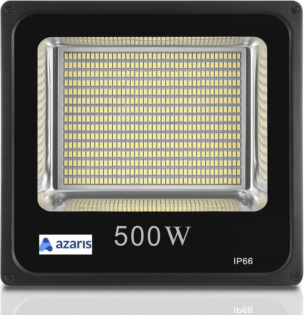 AZARIS HALOGEN LAMPA NAŚWIETLACZ LED 500W CERTYFIKAT NEW! - Ceny i ...