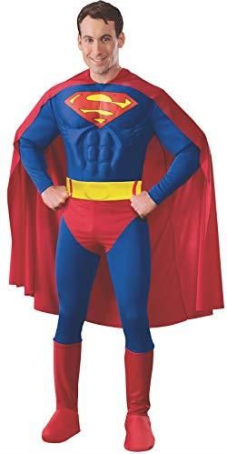 Rubie'S 3888016 Superman Muscle Chest Adult M Niebieski/Czerwony ...