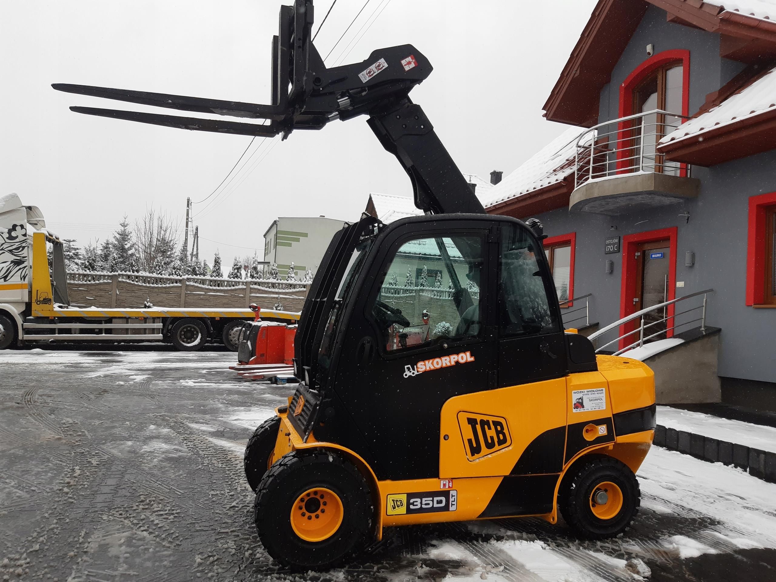WÓZEK WIDŁOWY JCB TLT35D TELETRUK TELESKOP KABINA - Opinie i ceny na ...