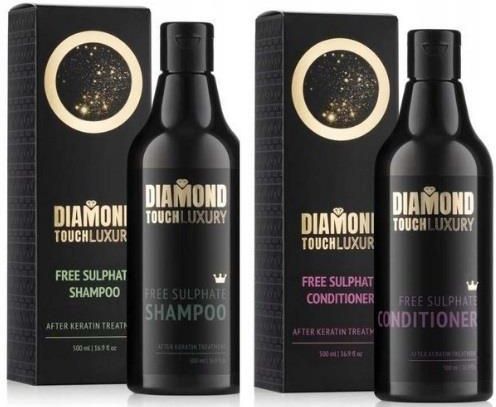 Zestaw dla kobiety Diamond Touch Luxury Odżywka Po Keratynie 500Ml - Opinie i ceny na Ceneo.pl