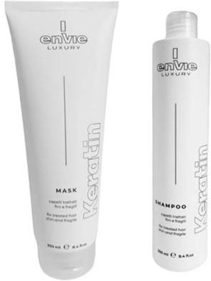 Envie Zestaw Keratynowy Szampon Maska 250Ml - opinie i ceny na Ceneo.pl