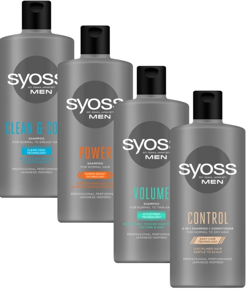 Zestaw dla kobiety Syoss 4X Szampon Do Włosów Men Mix Zestaw - Opinie i ceny na Ceneo.pl