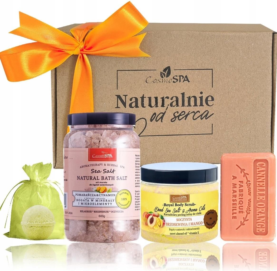Zestaw dla kobiety Cosmospa Zestaw Prezentowy Kosmetyki Naturalne Owocowy - Opinie i ceny na ...