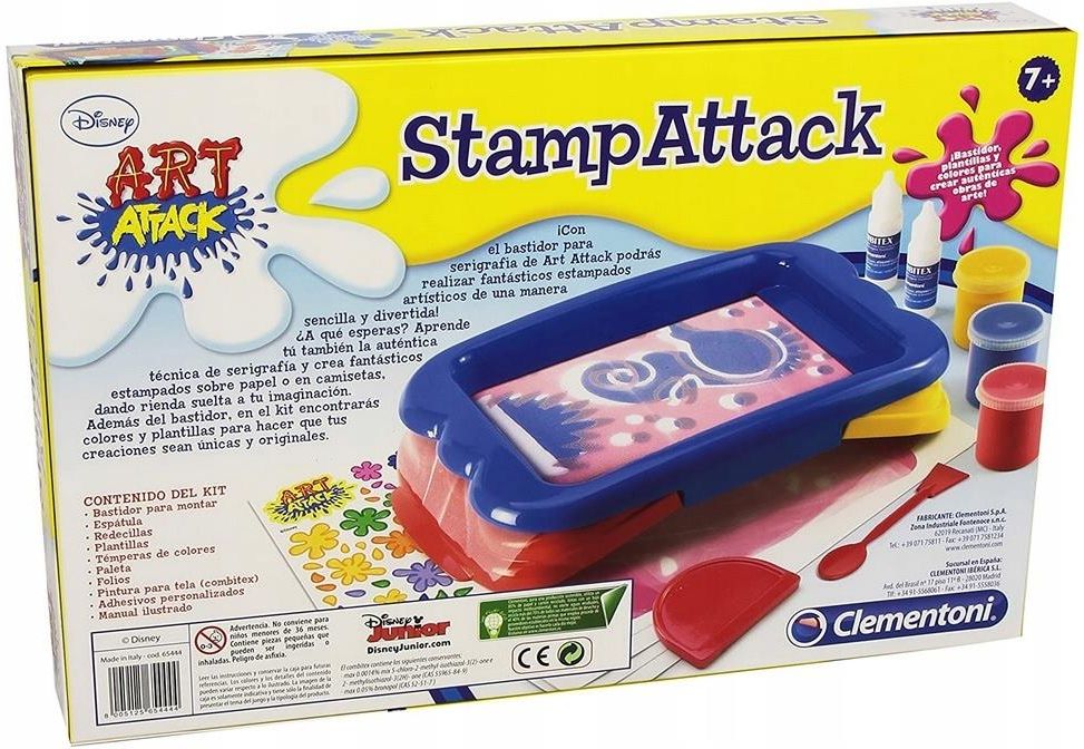 Clementoni Art Attack Stamp Malowanie Ubrań - Ceny i opinie - Ceneo.pl